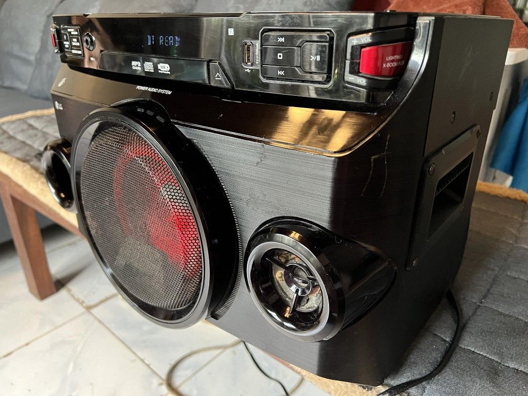 LG OM4560 All-in-One Loud’r Mini Hi-Fi System with Bluetooth, Audio ...