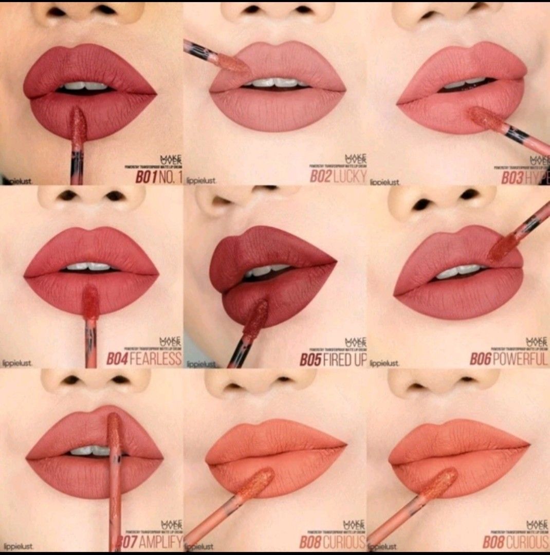 Makeover Powerstay Matte Lip Cream, Kesehatan & Kecantikan, Rias Wajah ...