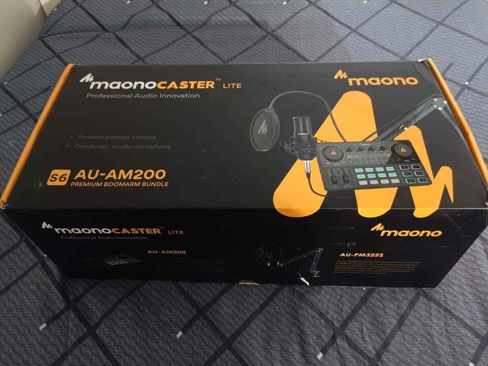 MAONO AM200-S6 MICROPHONE SET, Audio, Microphones on Carousell