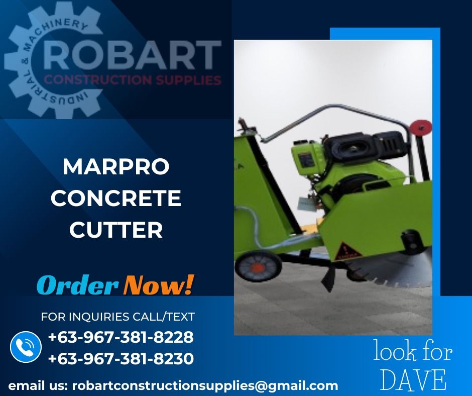MARPRO CONCRETE CUTTER, Commercial & Industrial, Construction Tools ...