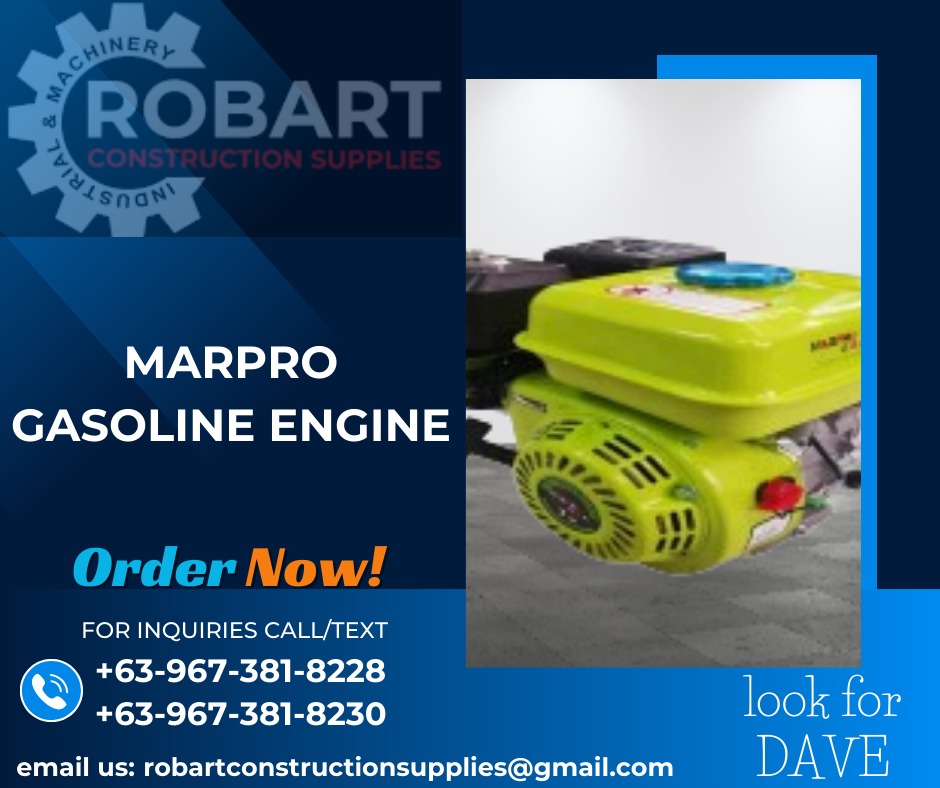 MARPRO GASOLINE ENGINE, Commercial & Industrial, Construction Tools ...