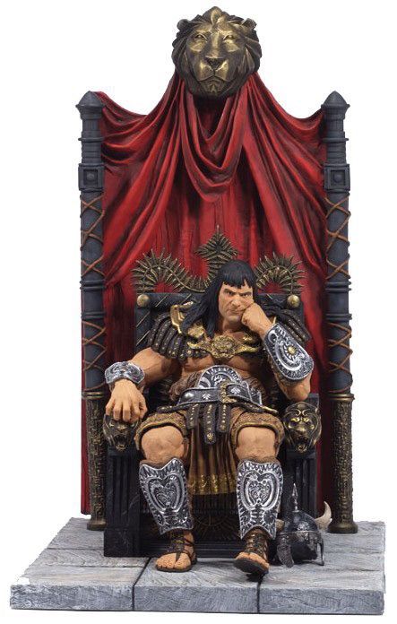Mcfarlane Toys | KING CONAN OF AQUILONIA | Conan With Throne set ...