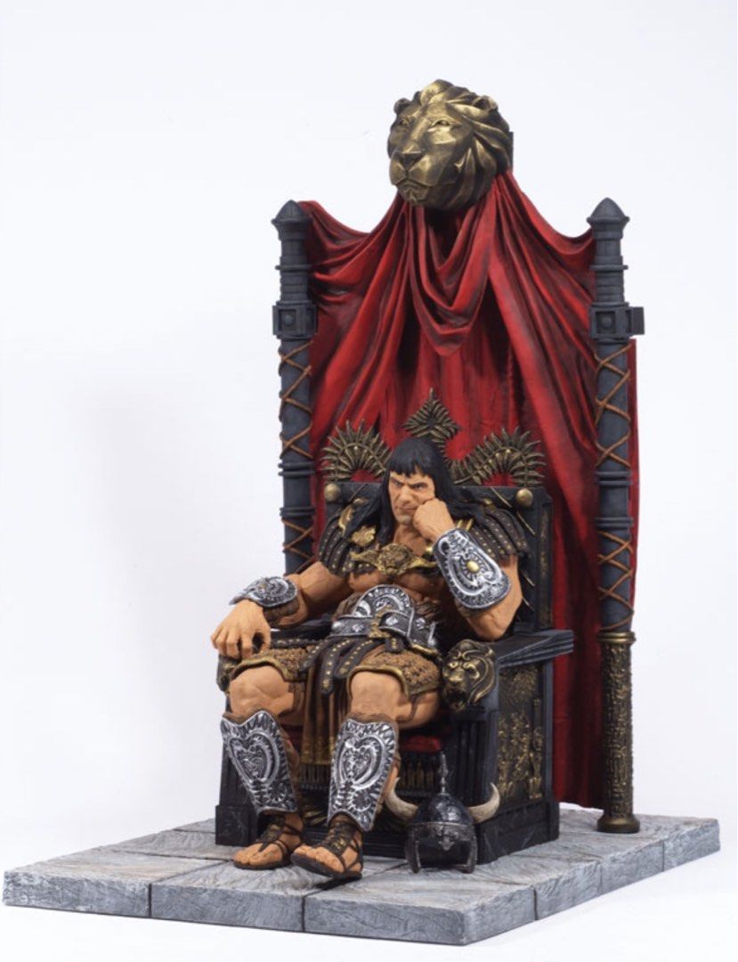 Mcfarlane Toys | KING CONAN OF AQUILONIA | Conan With Throne set ...