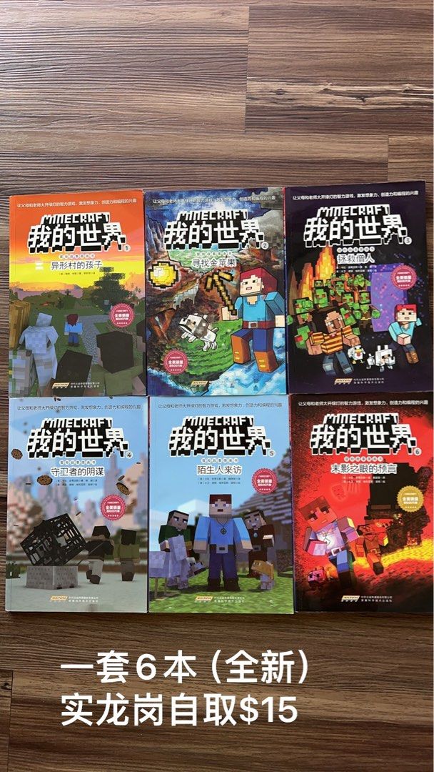 Minecraft books （Chinese version), Hobbies & Toys, Books & Magazines ...