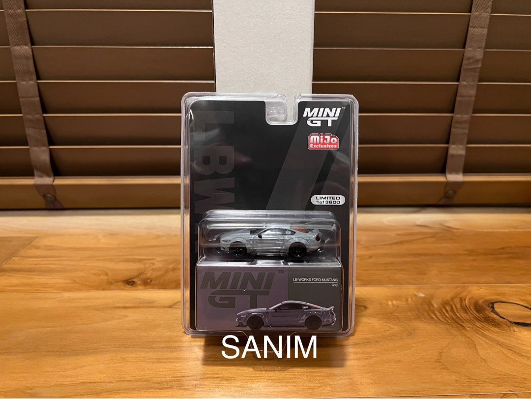 Mini GT #470 LB Works Ford Mustang Grey (Blister Mijo Exclusives ...