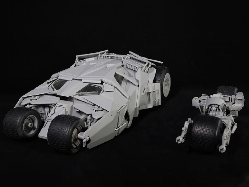 Modoking Model Kit - The Dark Knight Trilogy - 1/12th Scale The Tumbler ...