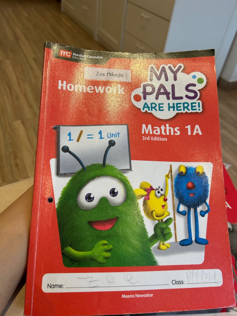 My pals are here (homework) maths 1A, Buku & Alat Tulis, Buku Pelajaran ...