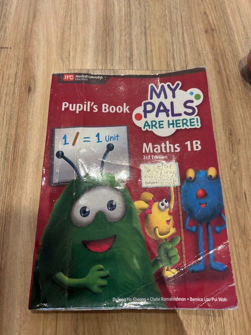 My pals are here pupil’s book math 1B, Buku & Alat Tulis, Buku Pelajaran di Carousell