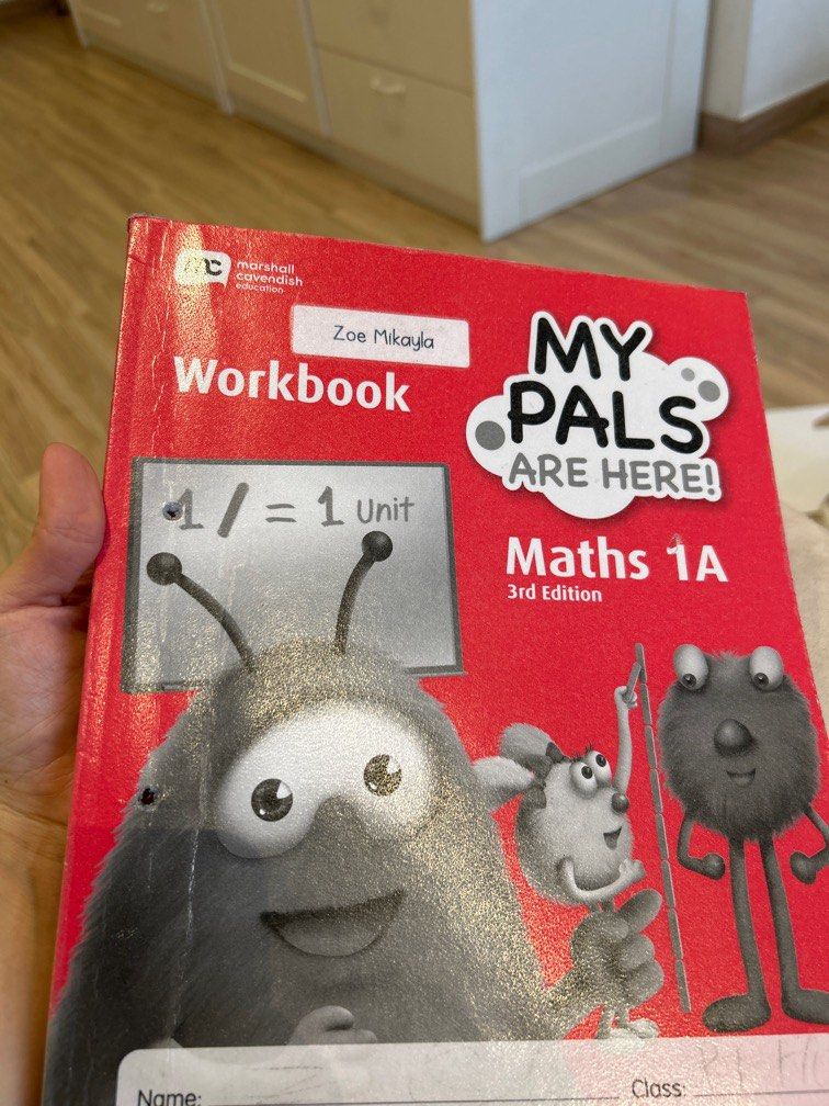 My pals are here (workbook) maths 1A, Buku & Alat Tulis, Buku di Carousell