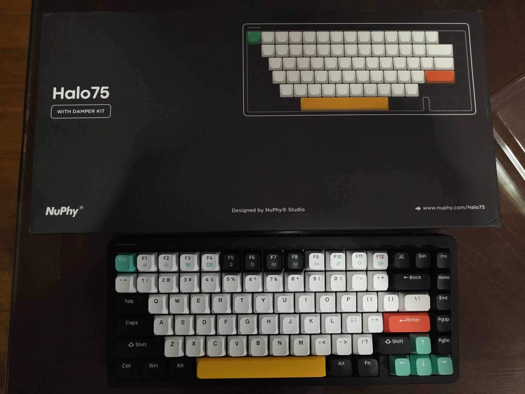 Nuphy Halo 75 Wireless Keyboard, Computers & Tech, Parts & Accessories ...
