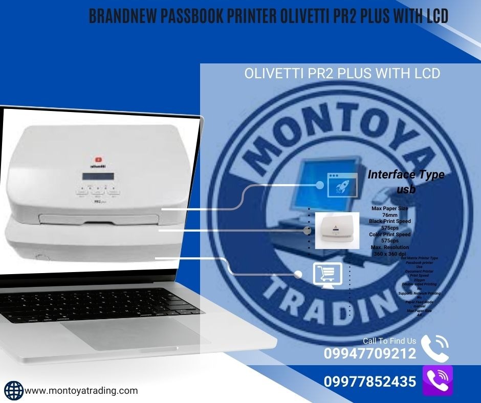 OLIVETTI PR2 PLUS WITH LCD DISPLAY, Computers & Tech, Printers, Scanners & Copiers on Carousell