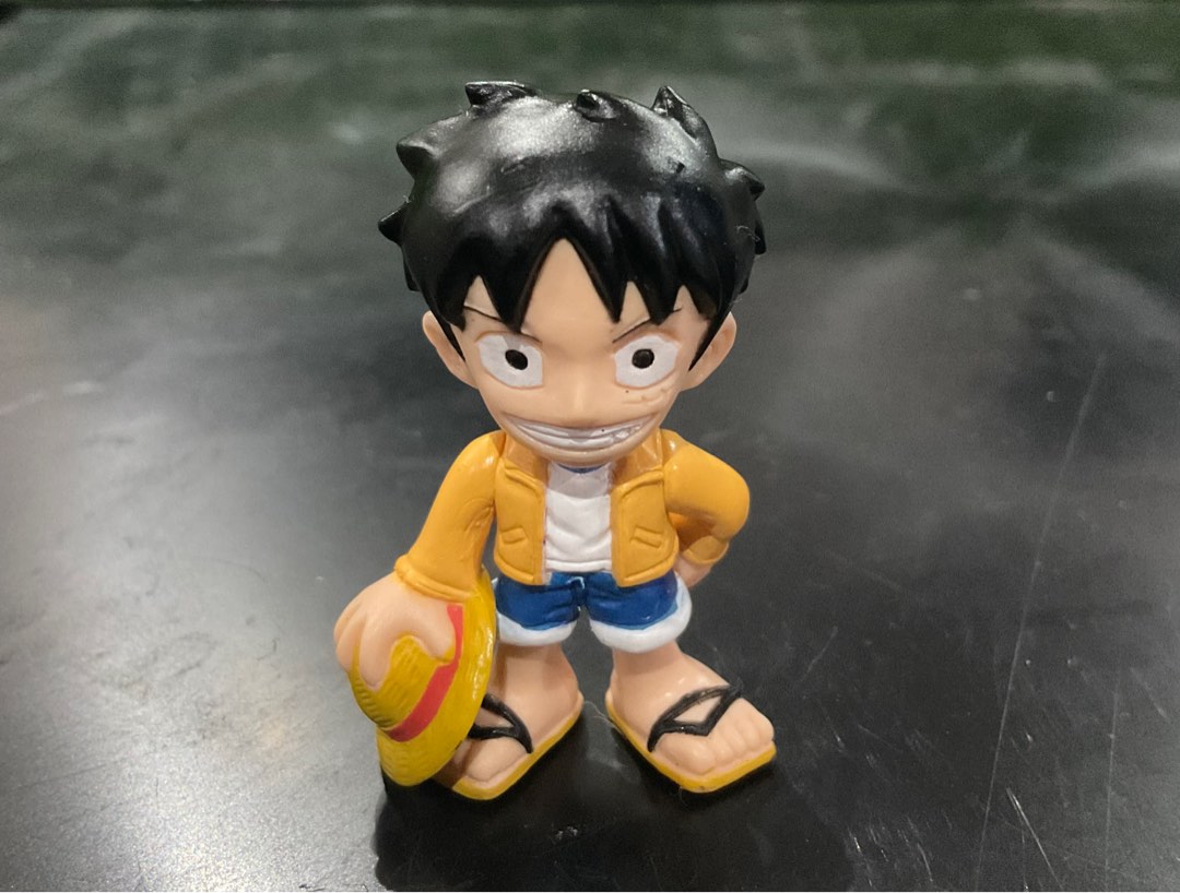 One Piece Bandai Monkey D Luffy OP World 3 Mini Figurine with Coded ...