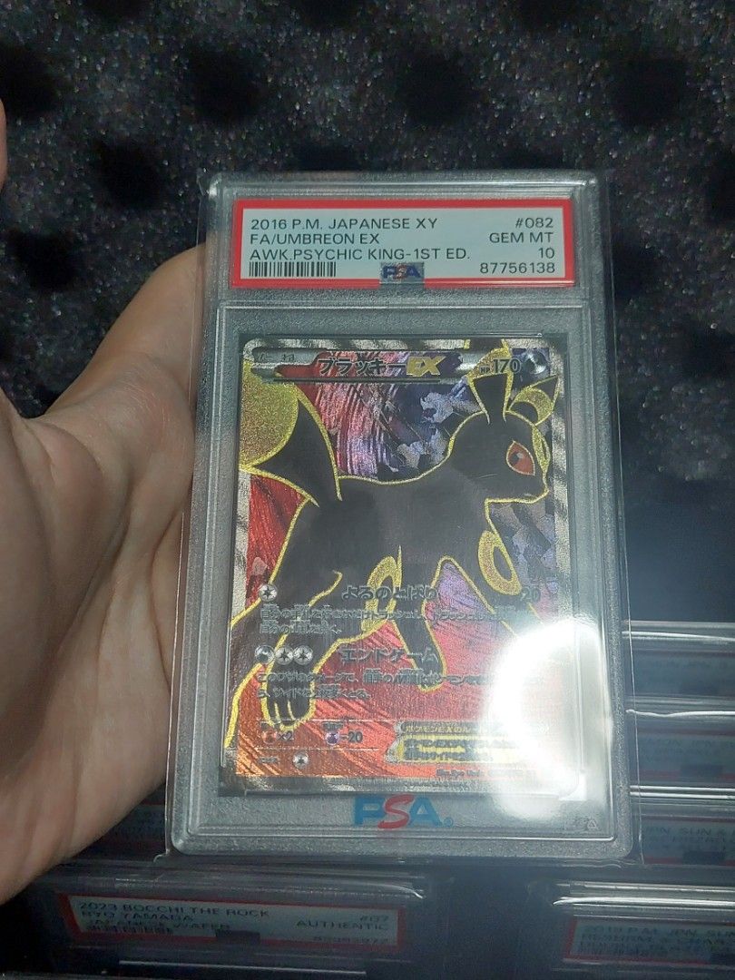 Pokemon cards Umbreon ex Awakening of the Psychic King PSA 10 XY ...