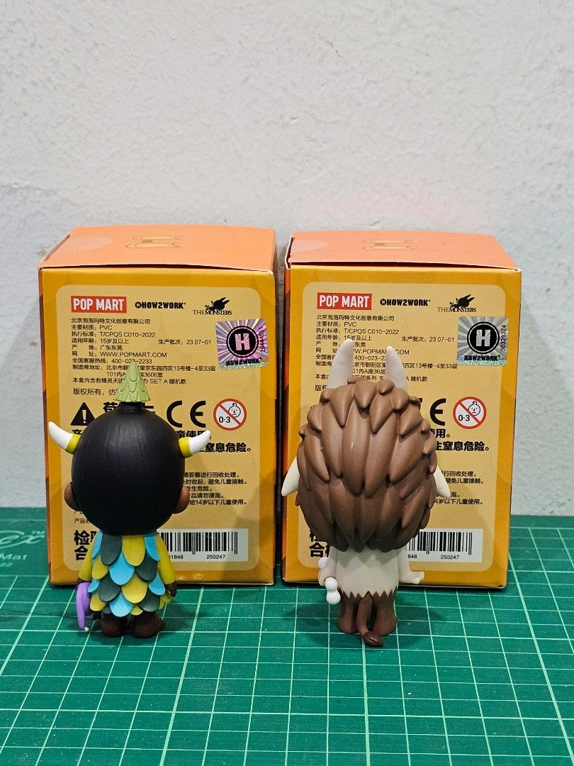Pop Mart Super Group of Monsters Set A Monster Boy & Puca, Hobbies ...