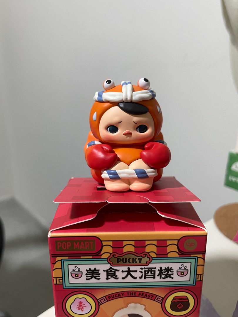 popmart pucky the feast hairy crab, Hobbies & Toys, Toys & Games on ...