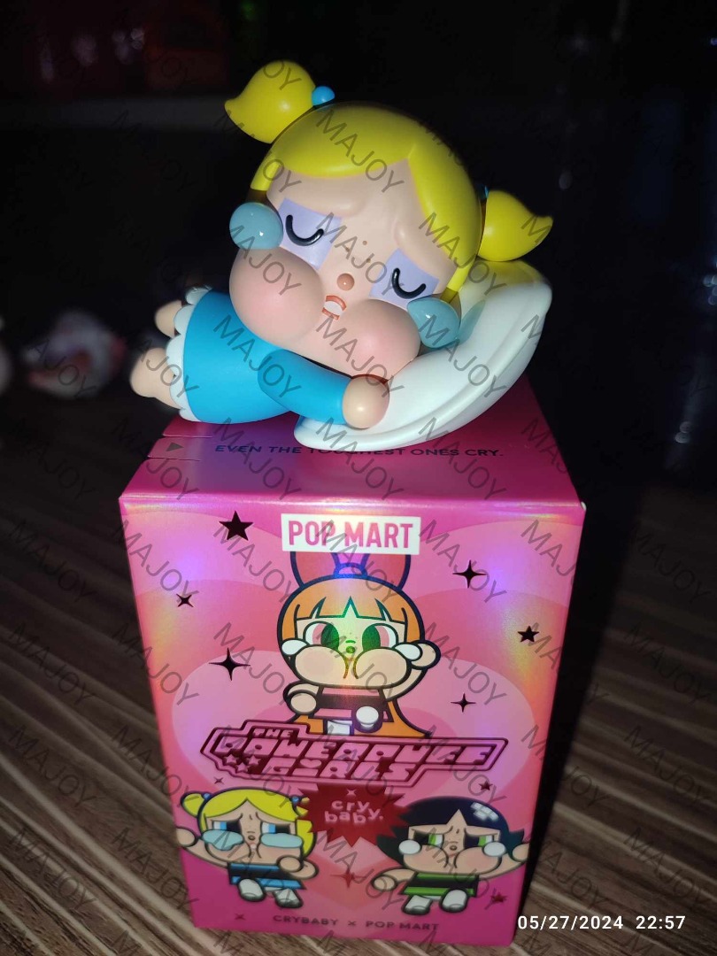 POWERPUFF GIRLS CRYBABY BEDTIME BUBBLE (Mini Figure), Hobbies & Toys ...