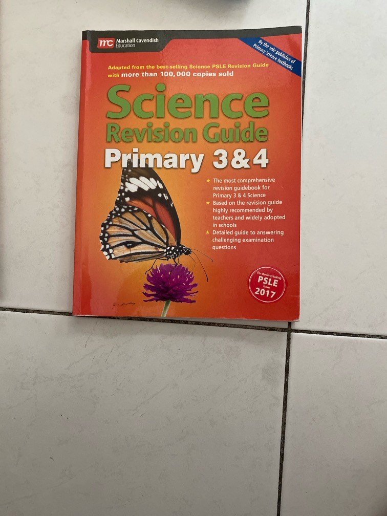 PSLE Science for primary 3 and 4, Hobbies & Toys, Books & Magazines ...