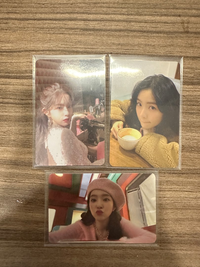 RED VELVET IRENE RARE ALBUM PHOTOCARDS, Hobbies & Toys, Collectibles ...