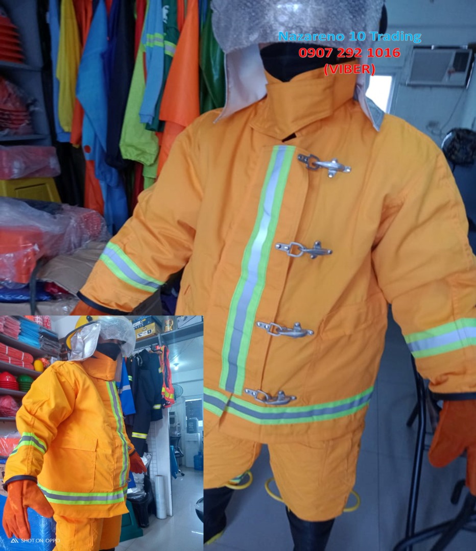 Reflectorized Fireman suit 3, Commercial & Industrial, Construction ...