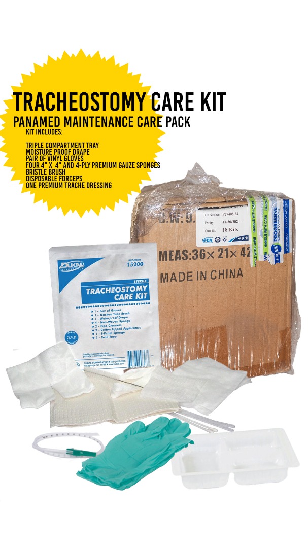 -SEALED- Tracheostomy Care Kit, Health & Nutrition, Medical Supplies ...