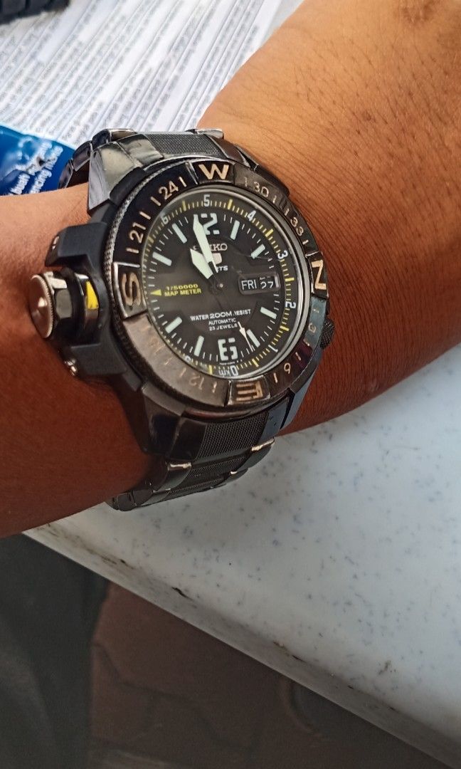 Seiko map meter automatic, Men's Fashion, Watches & Accessories ...