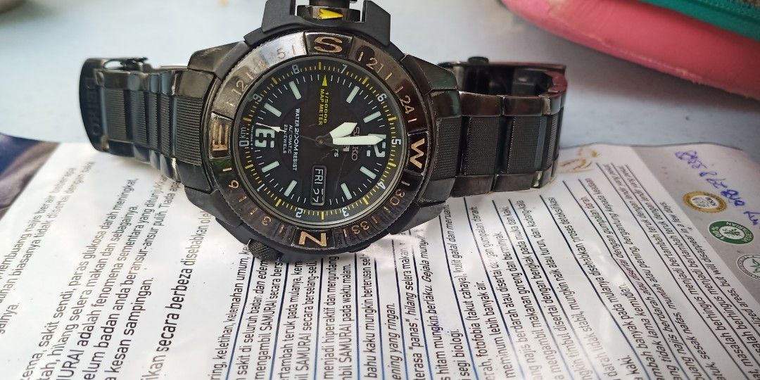 Seiko map meter automatic, Men's Fashion, Watches & Accessories ...