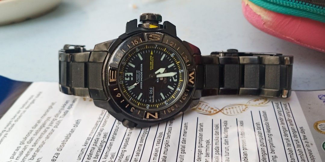 Seiko map meter automatic, Men's Fashion, Watches & Accessories ...
