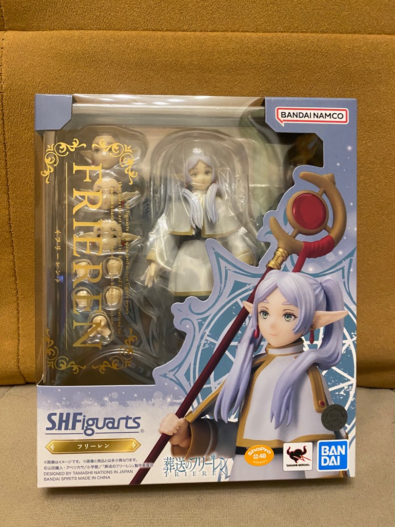 全新日版SHF FRIEREN 芙莉蓮 SHF Frieren 葬送的芙莉蓮費倫 S.H.FIGUARTS, 興趣及遊戲, 玩具 & 遊戲類 ...