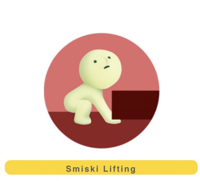 smiski living series: lifting, Hobbies & Toys, Toys & Games on Carousell