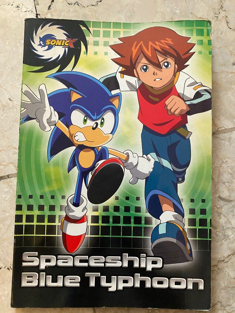 Sonic spaceship blue typhoon, Hobbies & Toys, Books & Magazines ...
