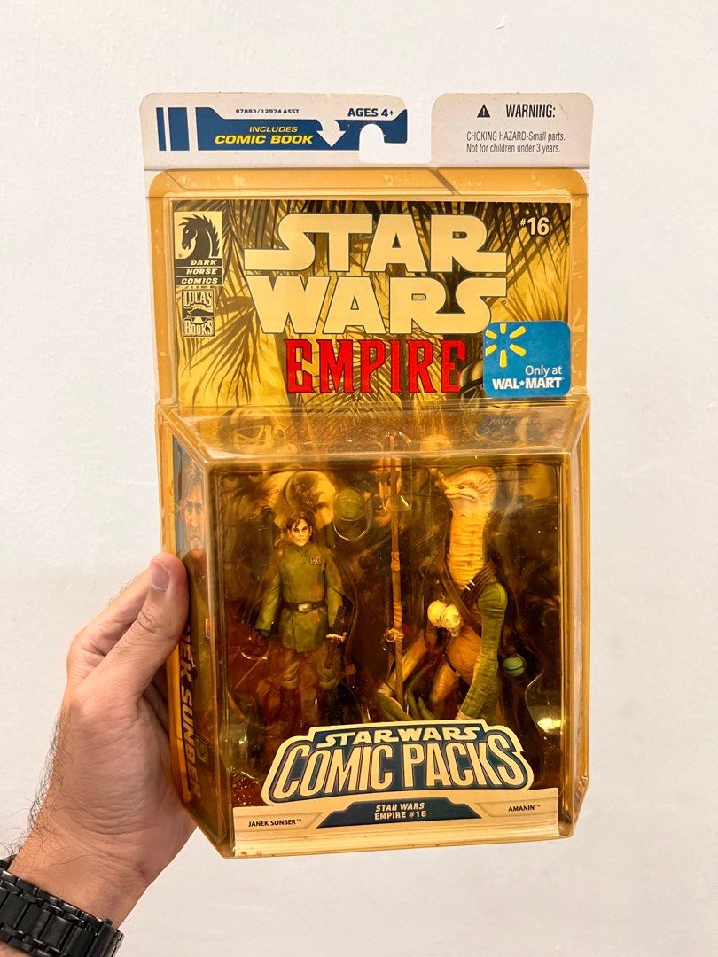 Star Wars Comics Pack : Asajj Ventress & Tol Skorr, Janek Sunber ...