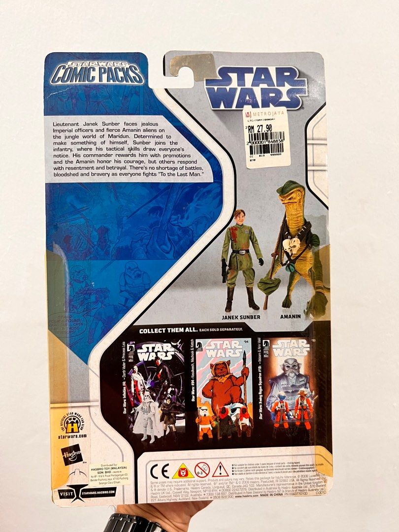 Star Wars Comics Pack : Asajj Ventress & Tol Skorr, Janek Sunber ...