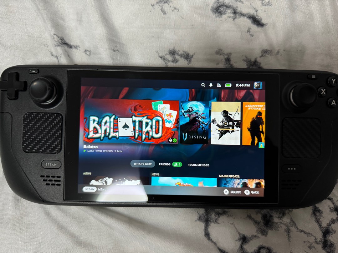 Steam Deck LCD 512 GB + 512 GB microsd (read description), Video Gaming ...