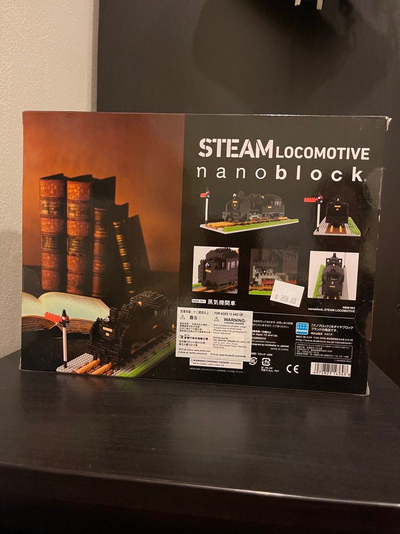 Steam Locomotive Train nanoblock, Hobbies & Toys, Toys & Games on Carousell