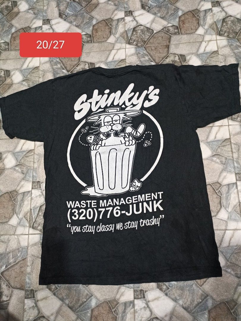 stinkys waste management, Men's Fashion, Tops & Sets, Tshirts & Polo ...