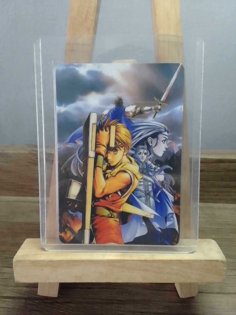 SUIKODEN 2 RIOU X LUCA BLIGHT ART CARD WITH LOADER - CUSTOM, Hobbies ...