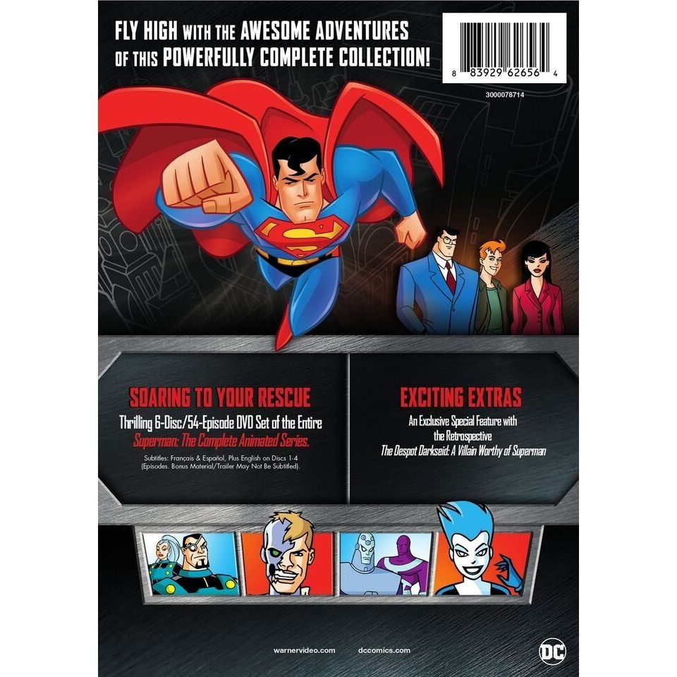 Superman The Complete Animated Series [ DVD ], Hobbies & Toys, Music ...