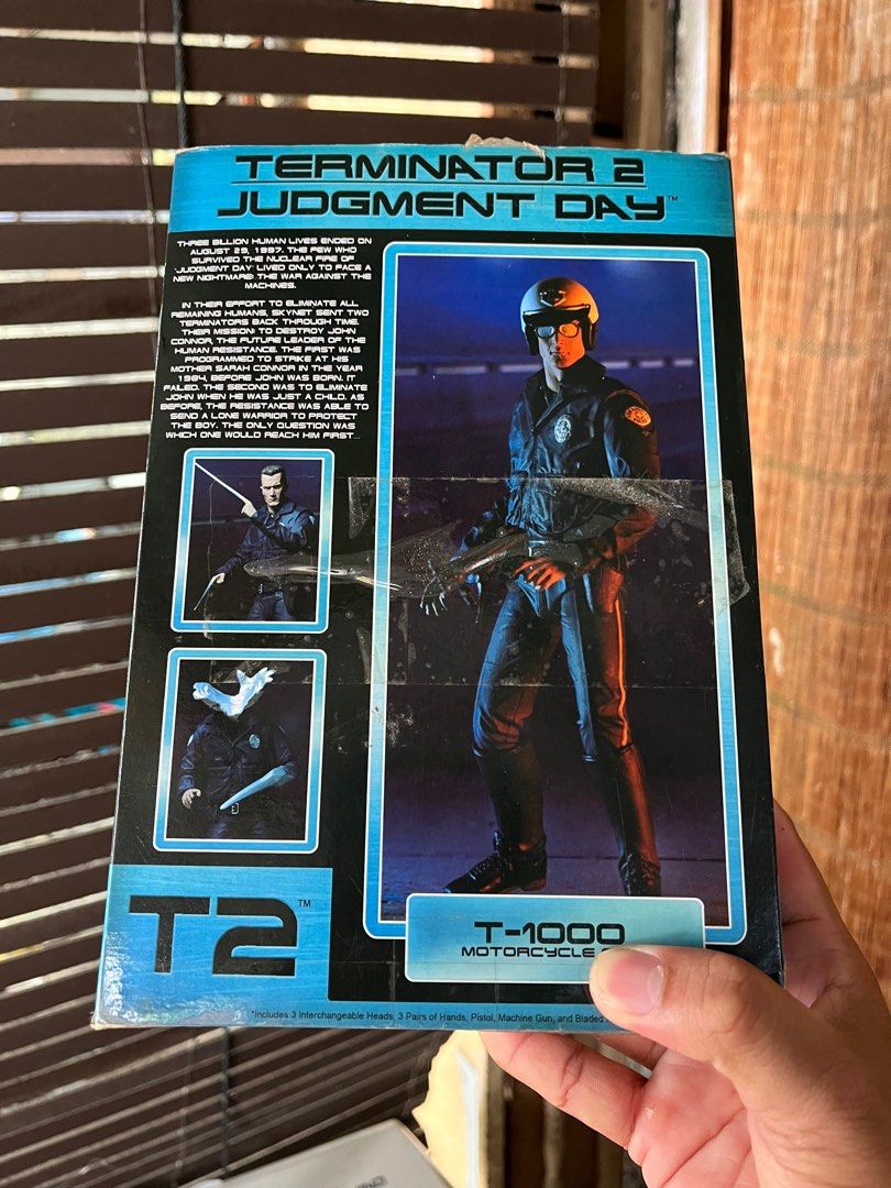 Terminator 2 t1000 motorcycle cop, Hobbies & Toys, Toys & Games on ...