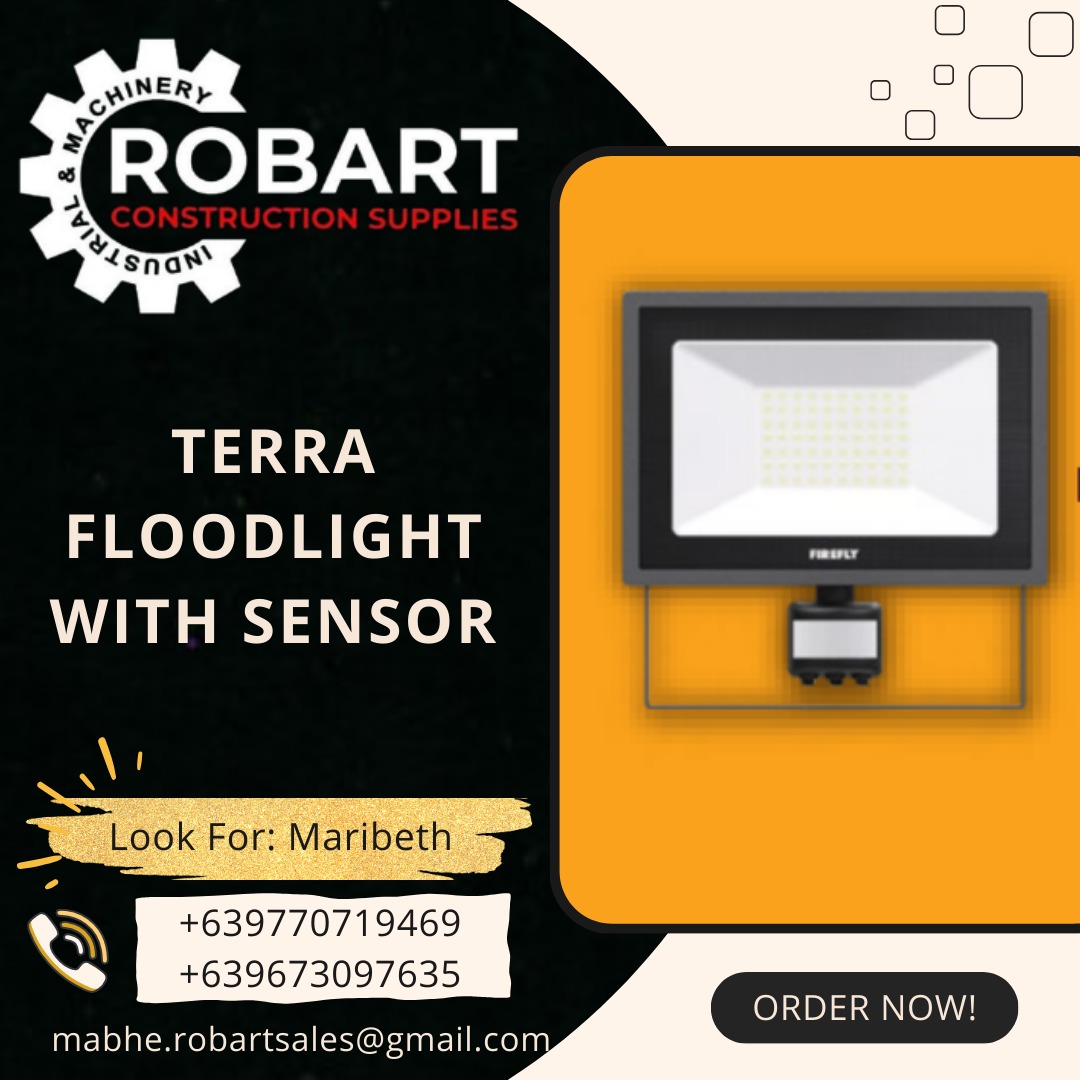 Terra Floodlight with Sensor Model: EFL84020DL Specs: 20watts ...