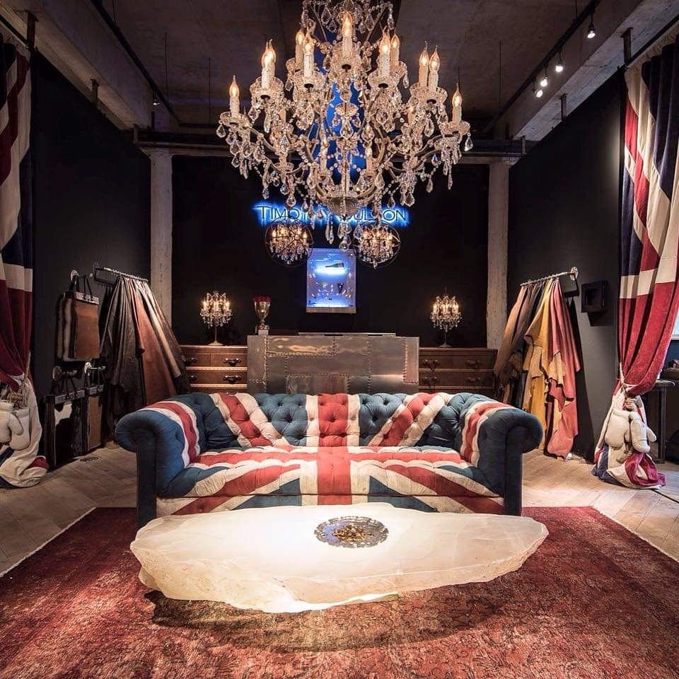 Timothy Oulton Union Jack curtain on Carousell
