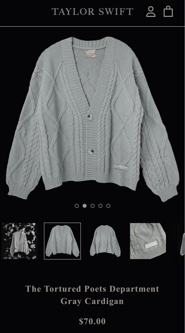 TTPD Cardigan (The Tortured Poets Department, Taylor Swift), Hobbies ...