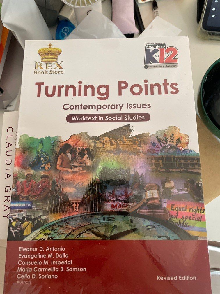 Turning Points Contemporary Issues REX bookstore, Hobbies & Toys, Books ...
