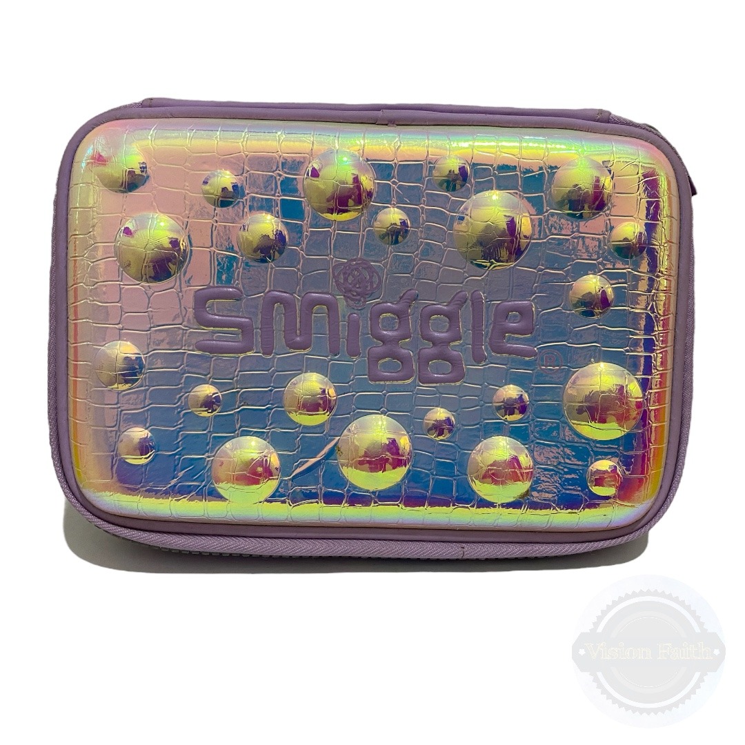 USED - SMIGGLE DOUBLE UP HARD TOP PENCIL CASE, Hobbies & Toys ...