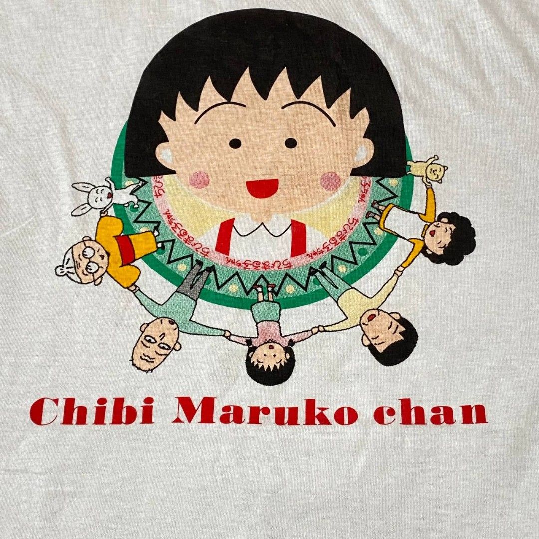 Vintage anime chibi maruko chan, Men's Fashion, Tops & Sets, Tshirts ...