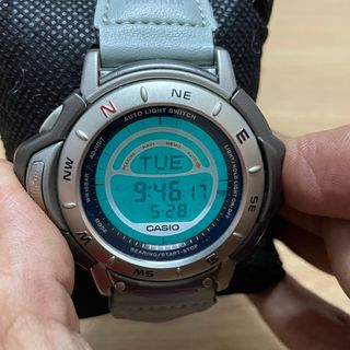 VINTAGE CASIO PROTREK PRT30 JAPAN, Men's Fashion, Watches & Accessories ...