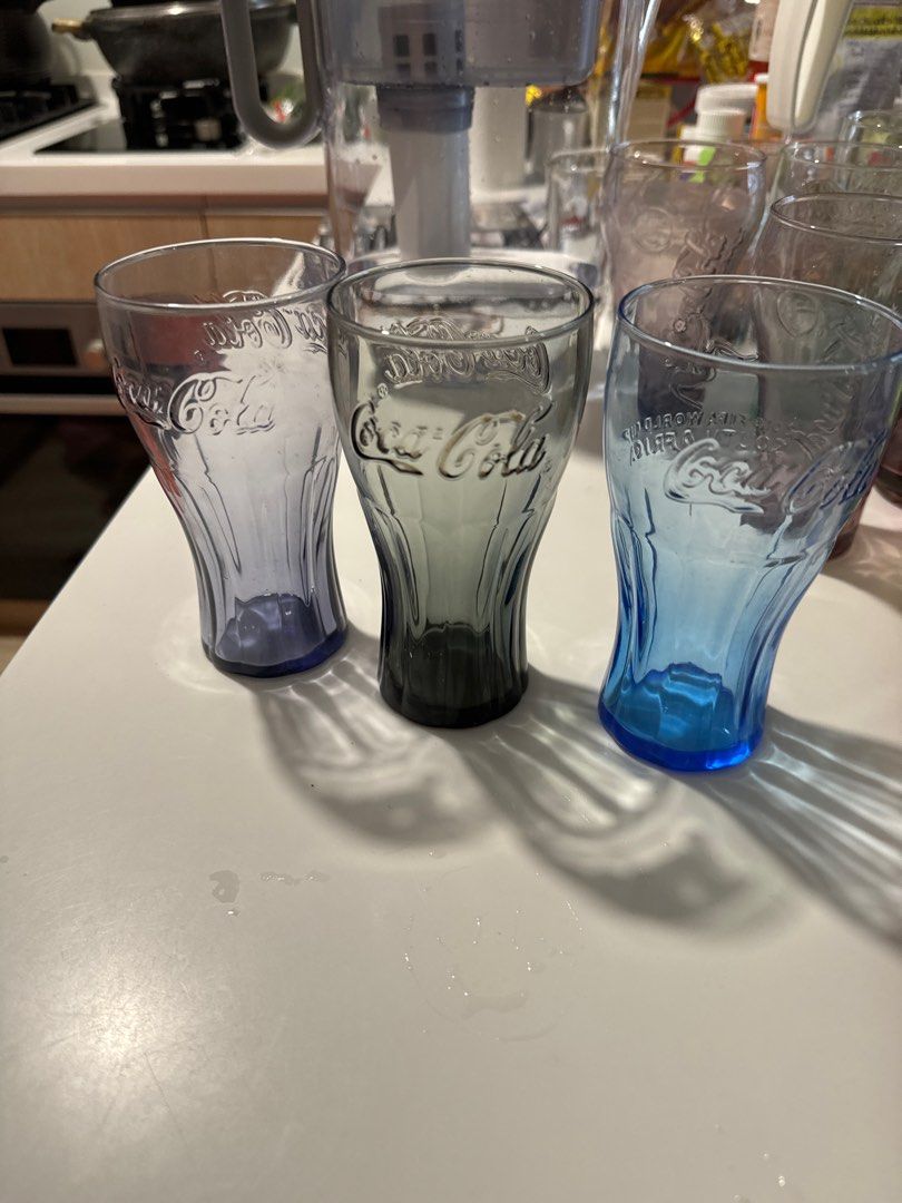 Vintage Coke Glass, Hobbies & Toys, Memorabilia & Collectibles, Vintage ...