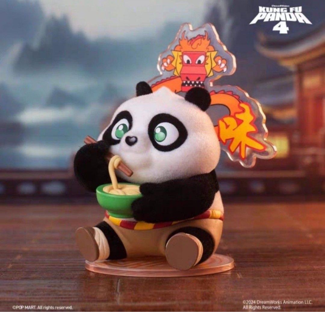 WTS (new) Kungfu panda secret popmart movie skullpanda dimoo, Hobbies ...