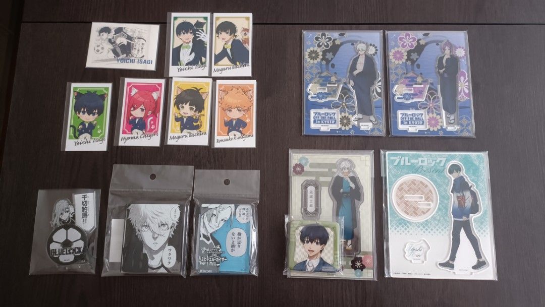 WTS/LFB Blue Lock Reo, Rin, Nagi, Kaiser, Isagi, Chigiri Goods ...