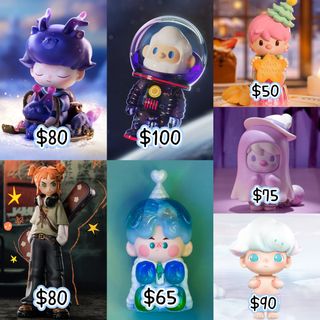 Popmart Secret Sweet Bean Akihabara Pain Car, Dimoo, Labubu, Hirono ...