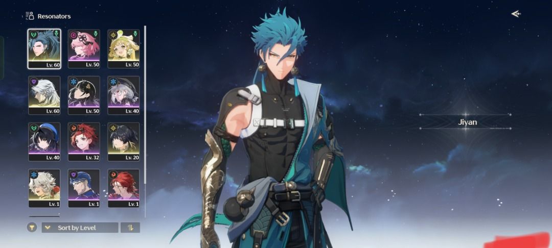 Wuthering Waves Union Level 33 databank rank 15 Account SEA Server ...